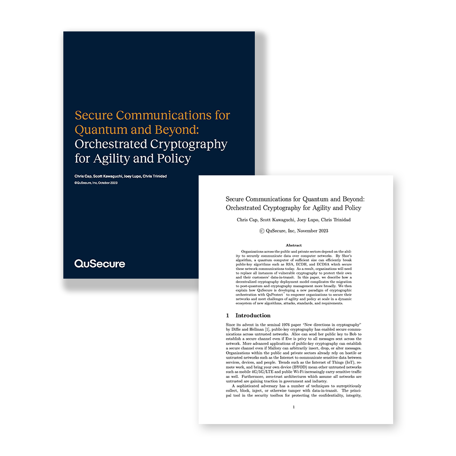 Orchestrated Crypto Agility Qusecure